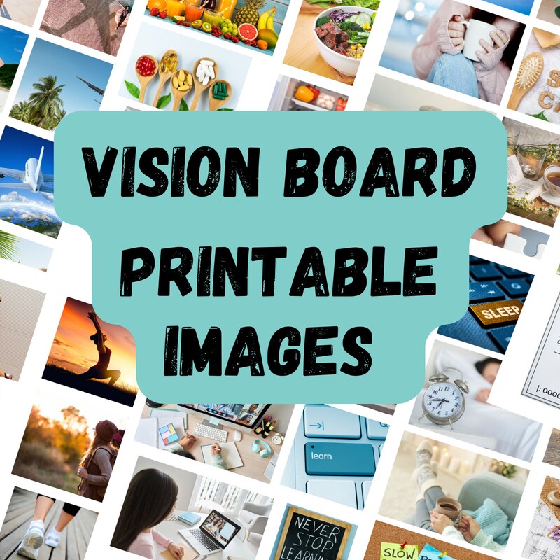 Vision Board Clipart - Etsy