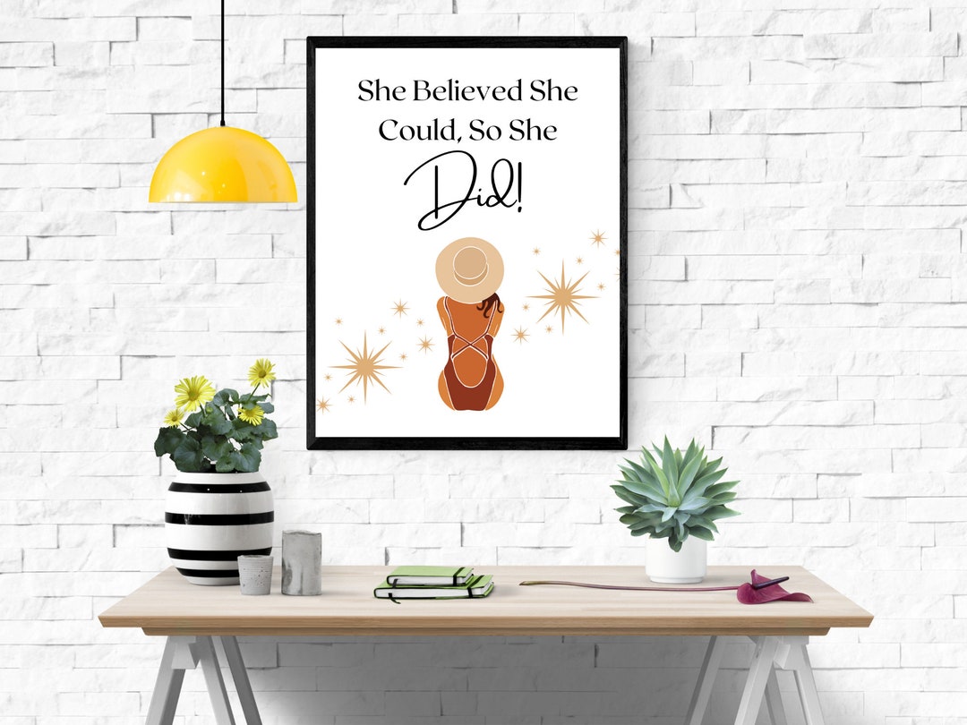 Wall Art for Women Printable, Women Wall Art Prints, Women Wall Decor ...