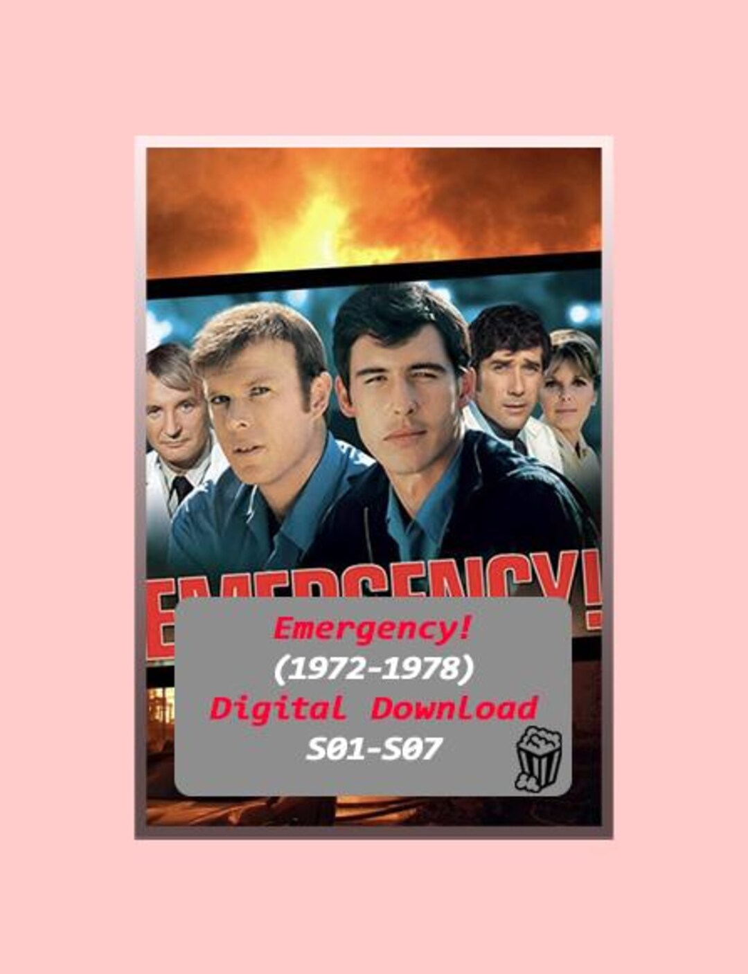 Emergency Complete Series 7 Seasons - Digital Download (1972-1979 ...