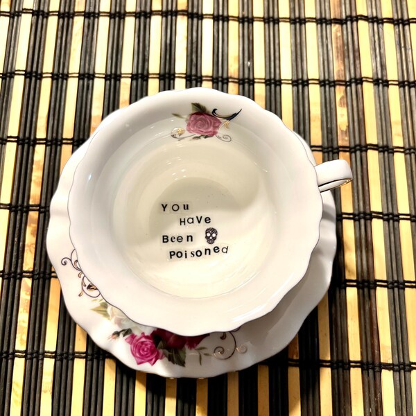 Goth Tea Set - Etsy