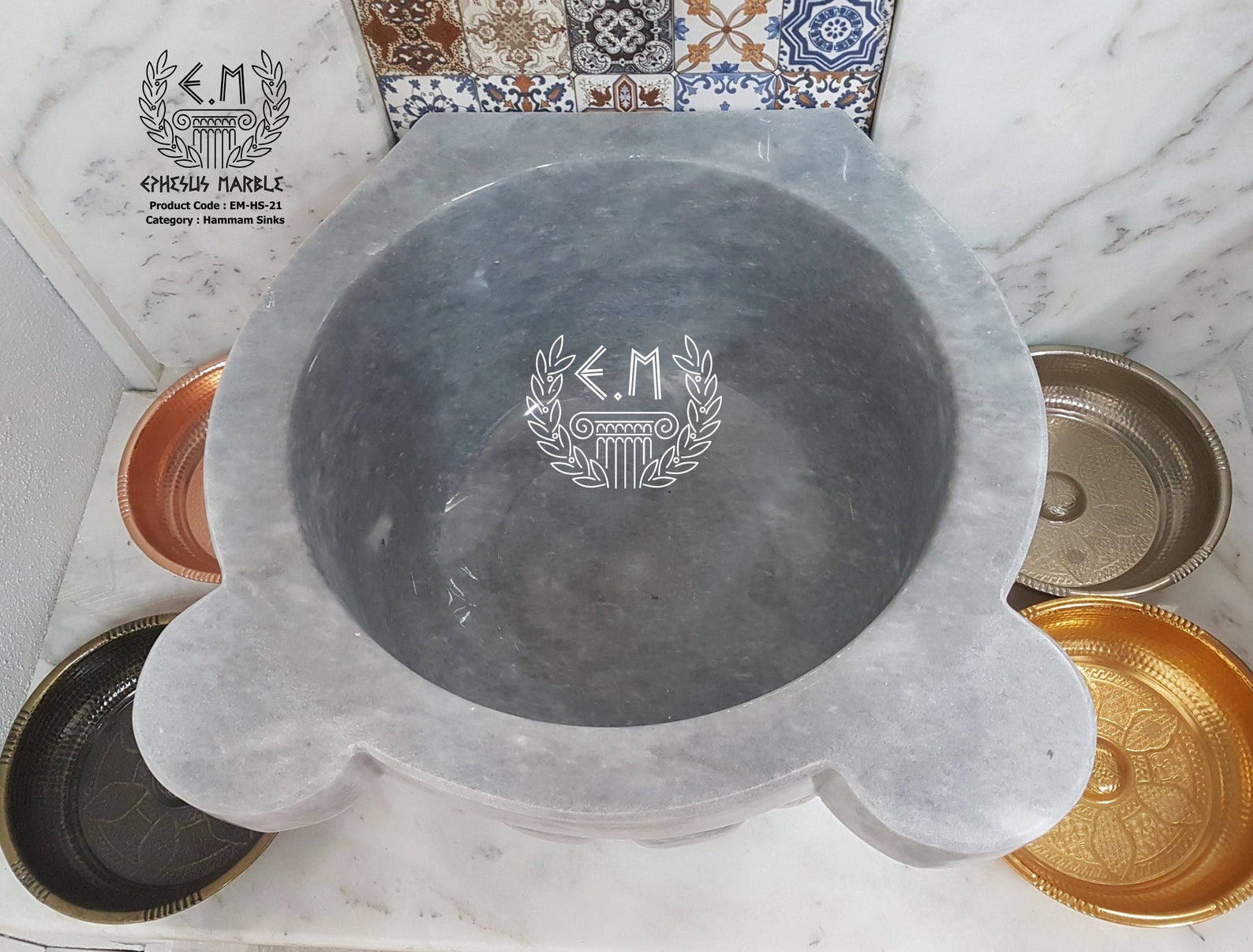 Turkish Bath Sink, Turkish Hammam Sink, Spa Sink, Spa Decor, Hamam ...