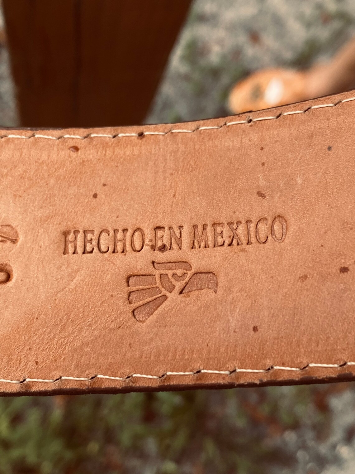 Authentic Mexican Cow Skin Belt - Etsy