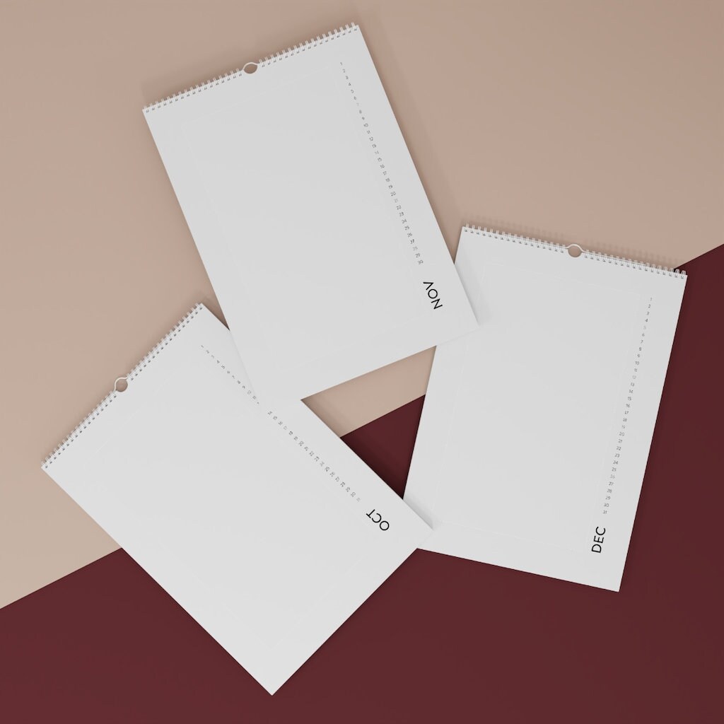 Wall Calendar (2021) - Etsy