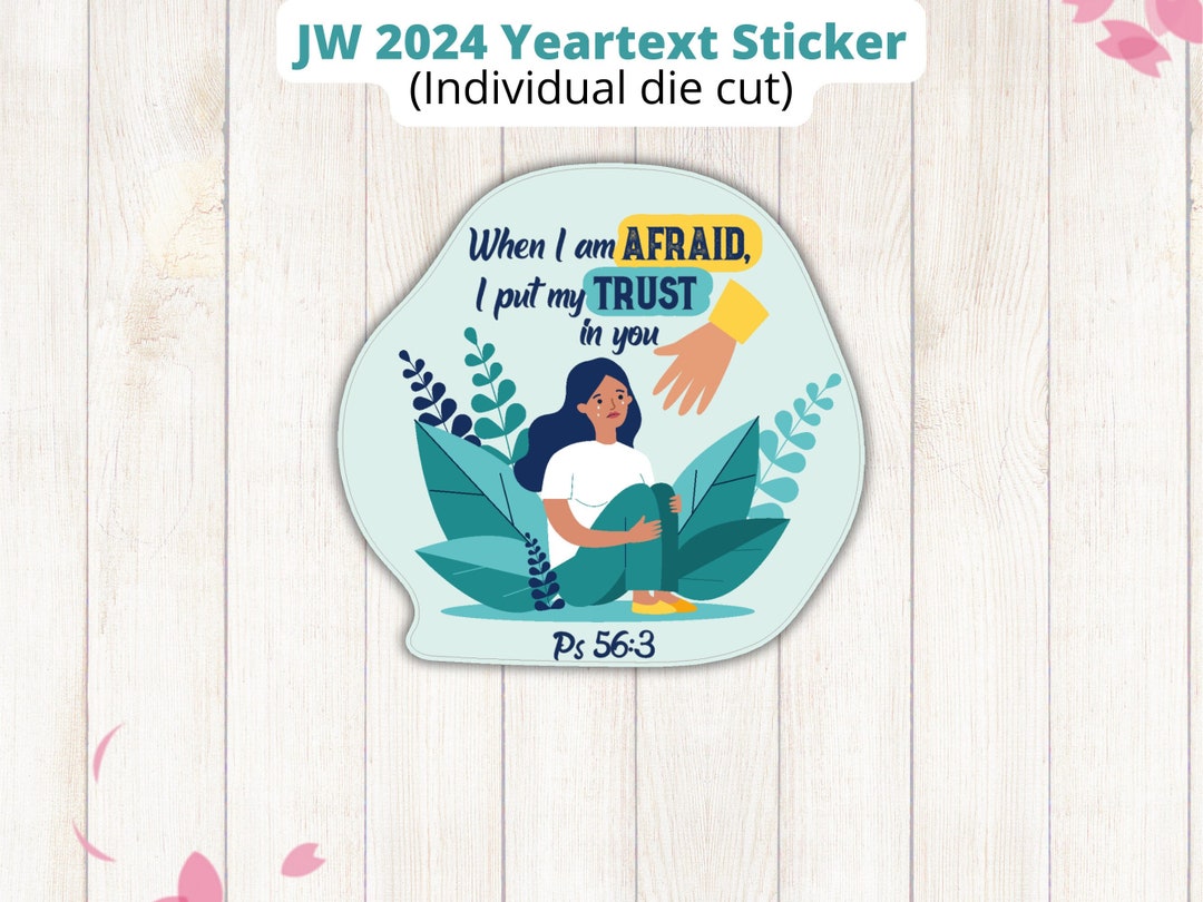 JW Stickers 2024 Yeartext Sticker Bible Bujo Planner Gift - Etsy