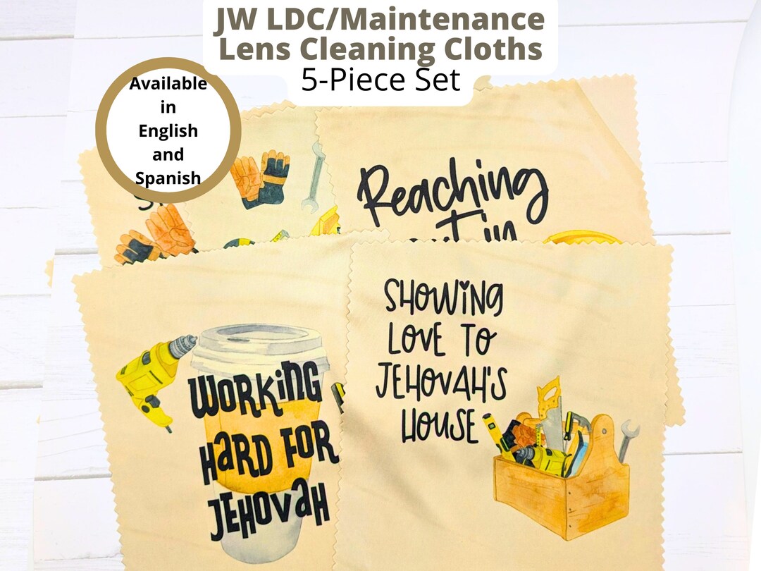 JW Gifts Lens Cloths Set Ldc/maintenance - Etsy