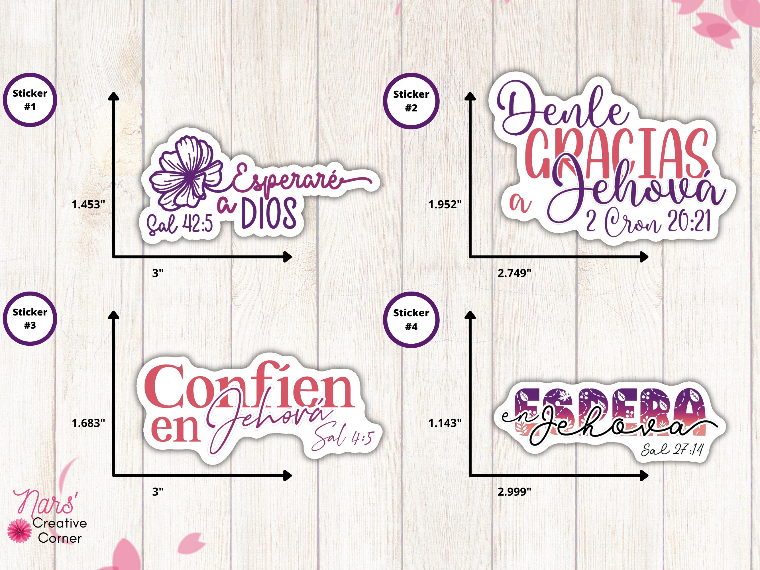 JW Dar Animo Pegatina/iman Set Spanish - Etsy