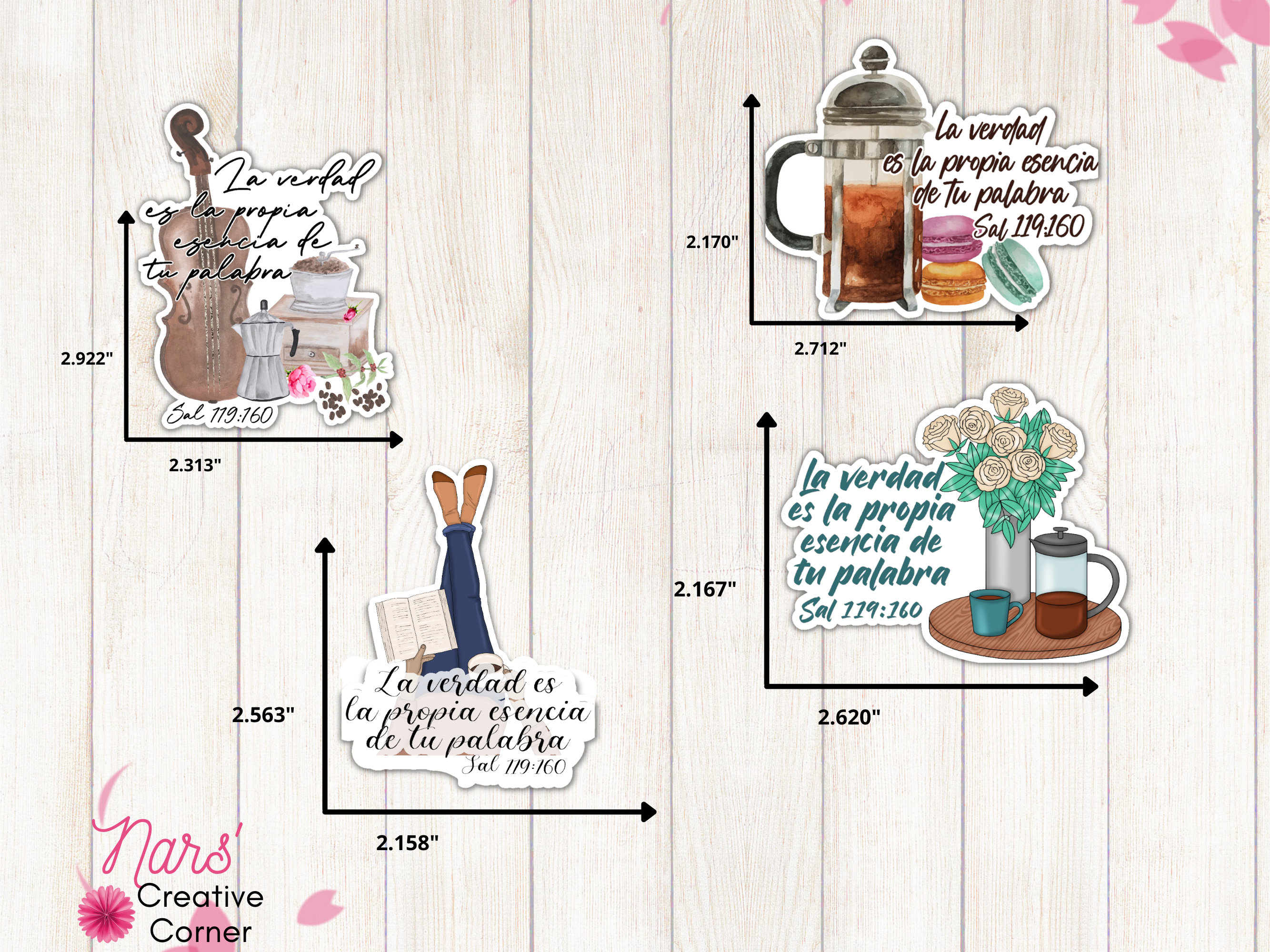 JW 2023 Texto Del Ano Pegatina/iman Set Coffee Spanish - Etsy