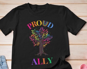 Gay Pride Shirt LGBT Ally Shirt All Places Should Be Safe - Etsy
