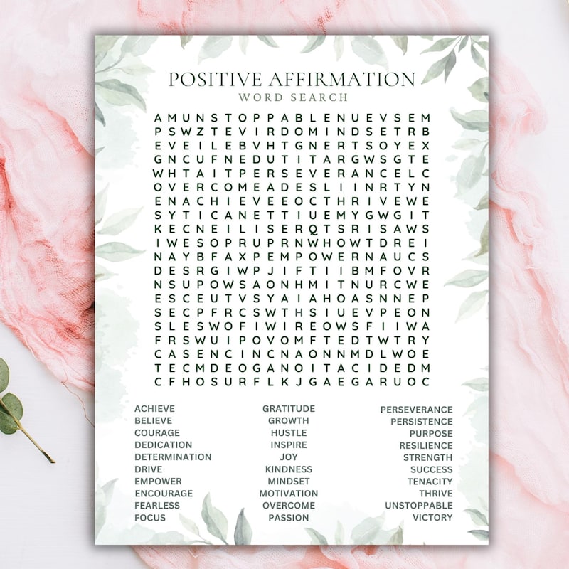 Positive Affirmation - Etsy
