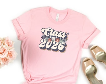 Graduation Class of Personalized T-shirt, Class of 2026, Graduation T ...