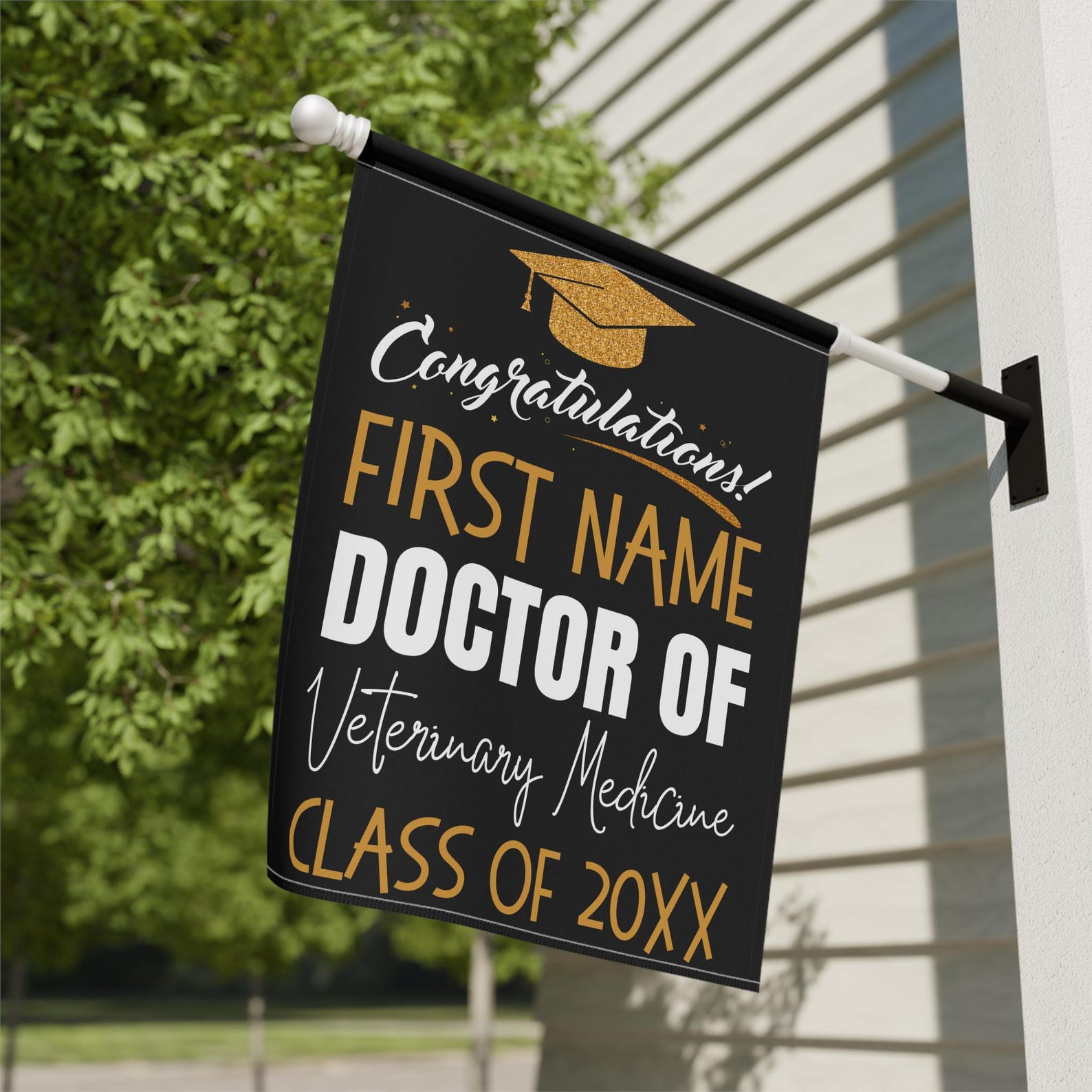DVM Graduation Party Decorations, Personalized Vet School Graduation ...