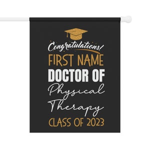 Doctor of Physical Therapy Graduation Yard Sign PT Grad - Etsy