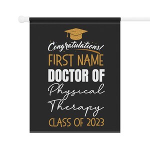Doctor of Physical Therapy Graduation Yard Sign PT Grad - Etsy