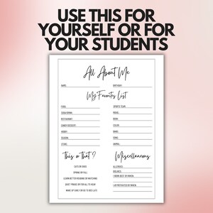 Meet the Teacher Template, Editable Back to School Flyer, Get to Know ...