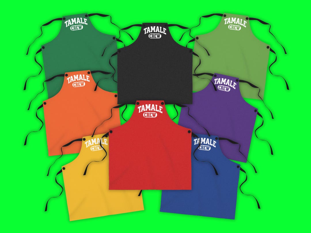 Tamale Making Crew Aprons, Tamale Squad Apron, Tamale Making Season ...