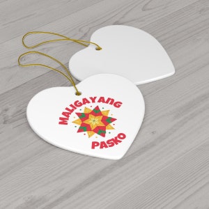 Filipino Christmas Ornament, Maligayang Pasko, Christmas Lantern Parol ...