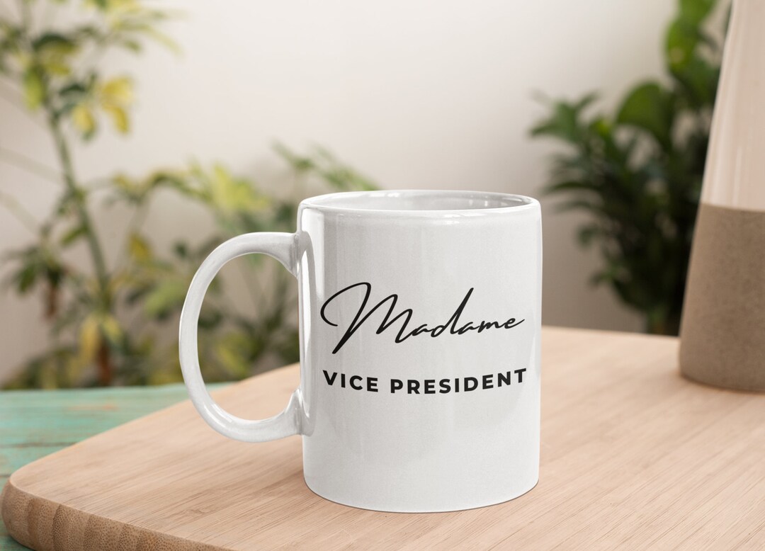 Madame Vice President Mug, Vice President Gifts, Madam Vice President ...
