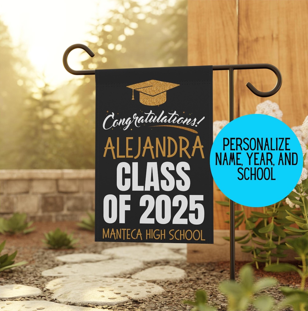 Custom Yard Sign Graduation Party Decoration Class of 2025 Personalized ...