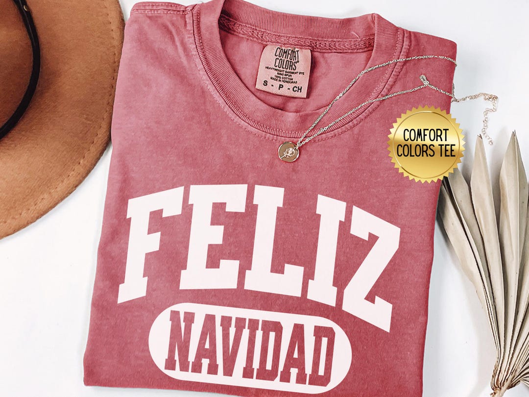 Feliz Navidad 2025 Cute Merry Christmas Shirt, Mexican Xmas Tshirt ...