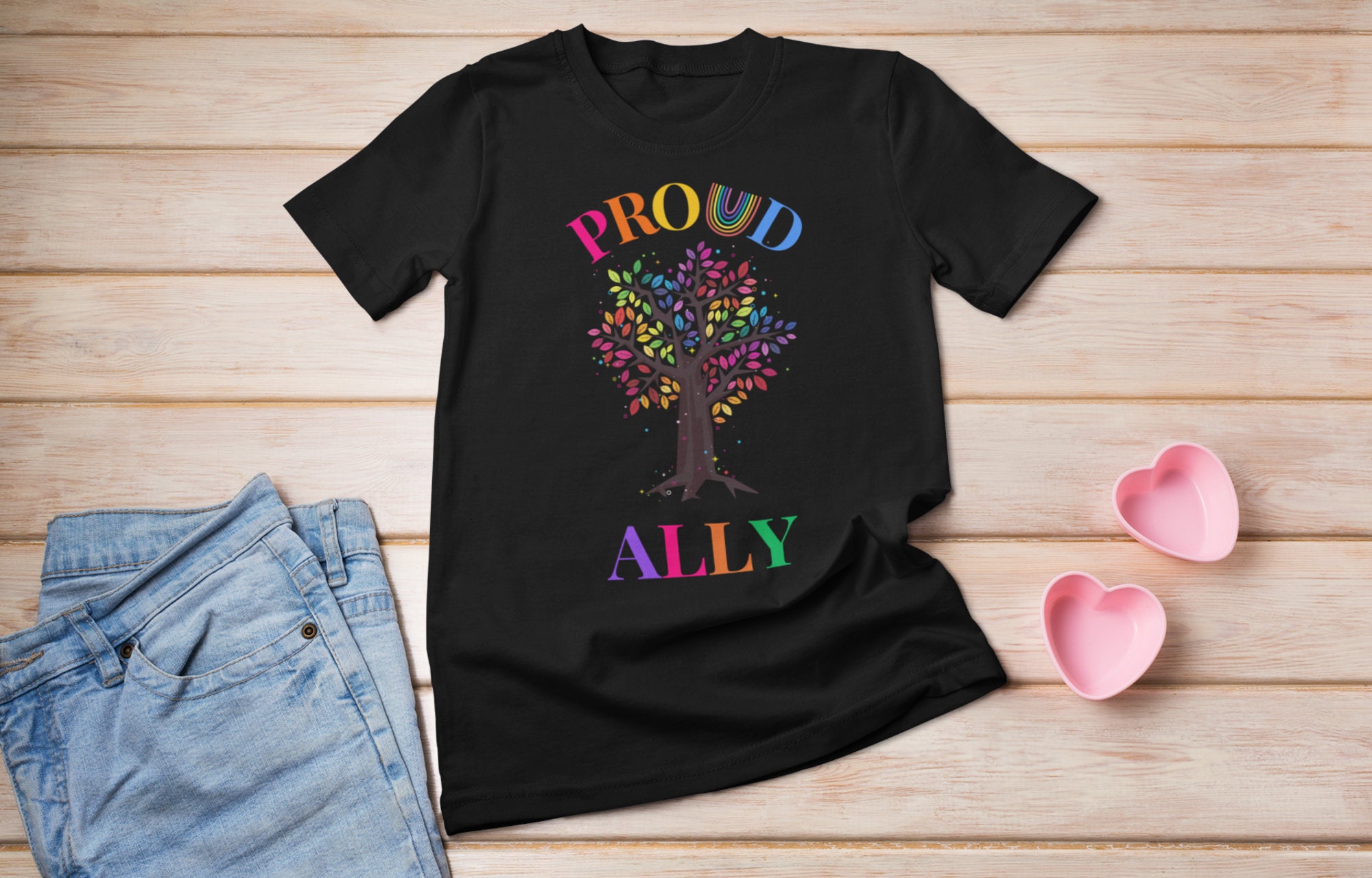 Gay Pride Ally Shirt Proud Ally Shirt Lgbtq Gay Pride - Etsy