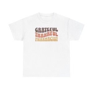 Pharmacist Thanksgiving Shirt, Grateful Thankful Pharmacist, Fall ...