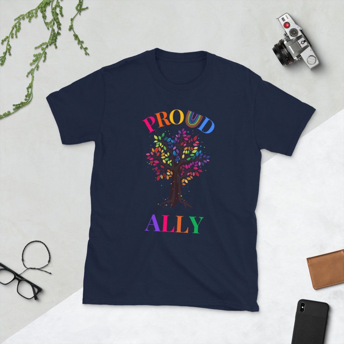 Gay Pride Ally Shirt Proud Ally Shirt Lgbtq Gay Pride - Etsy