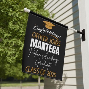 Police Academy Graduation Party Decorations, Personalized Custom Law ...