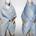 Two-faced Cape Around Shoulders Wrap With 4 Pockets. Woman's Large ...