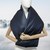 Black Cape Around Shoulders Wrap With 2 Pockets 20x80 In. Woman's Large ...