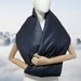 Black Cape Around Shoulders Wrap With 2 Pockets 20x80 In. Woman's Large ...