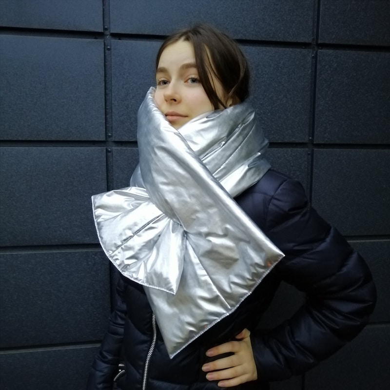 Metallic Scarf - Etsy