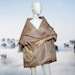 Cape Around Shoulders Wrap. Woman's Large Scarf Puffer - Etsy