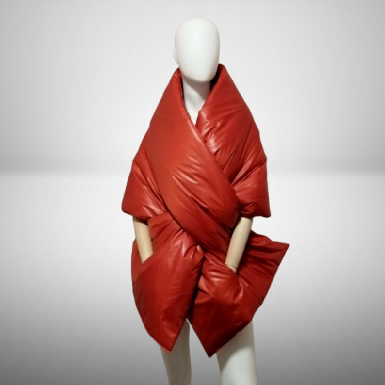 Cape Around Shoulders Wrap With 2 Pockets 20x80 In. Woman's Large ...