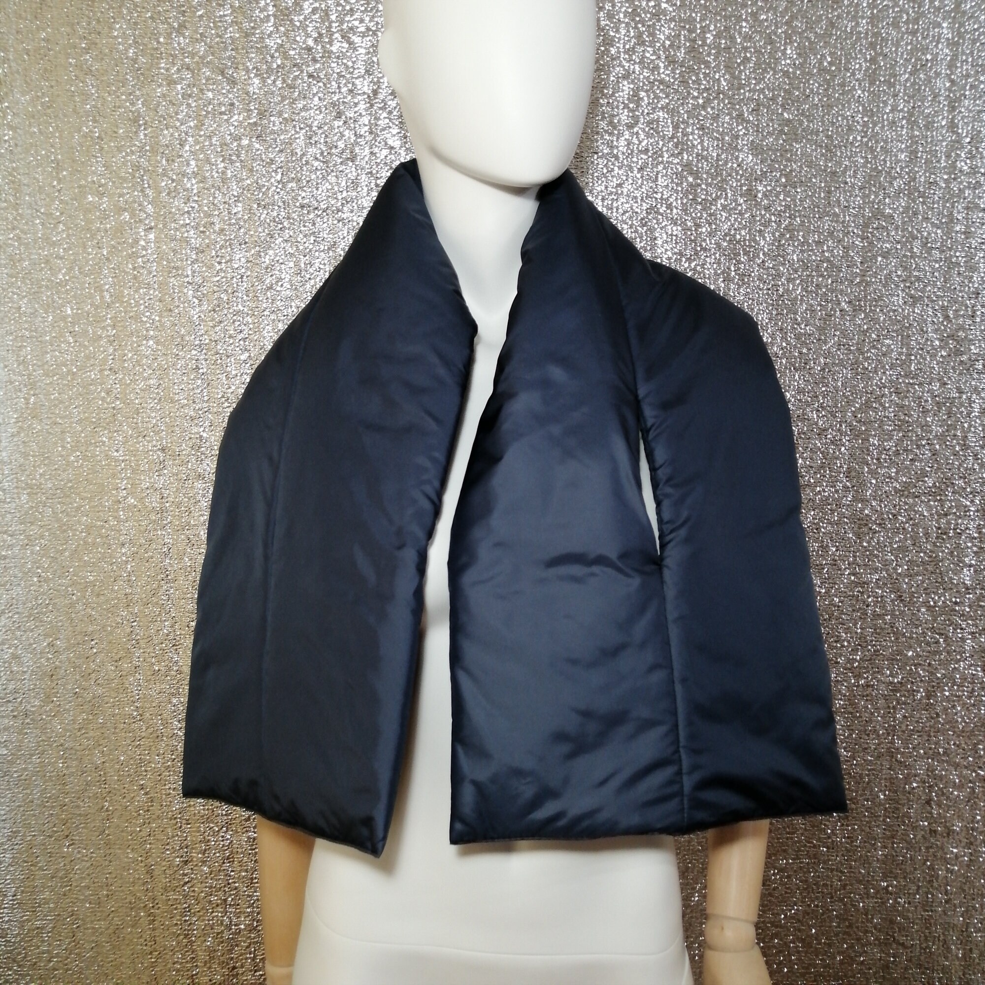 Warm scarf puffer. Winter down scarf. Quilted wrap scarf. - Etsy Nederland