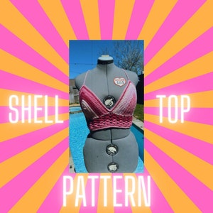 Shell Top Pattern | Crochet Pattern | Tutorial | Crochet - Etsy