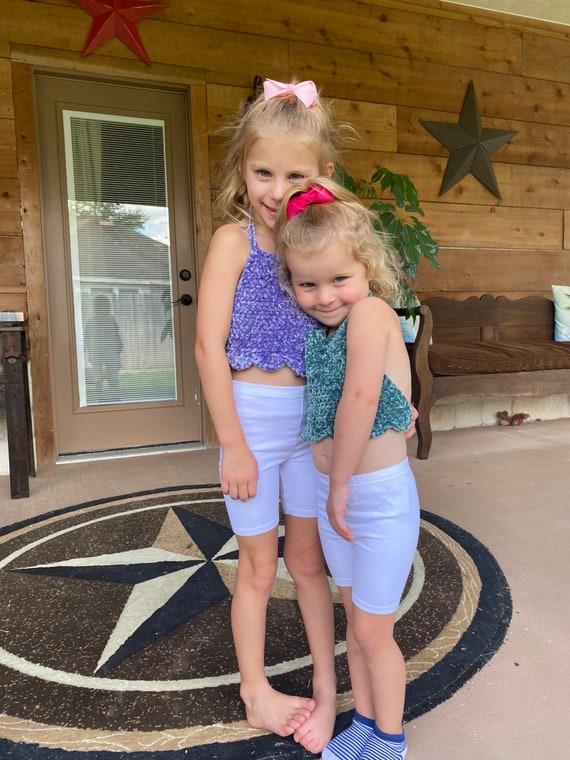 Kids Crochet Crop Top | Etsy