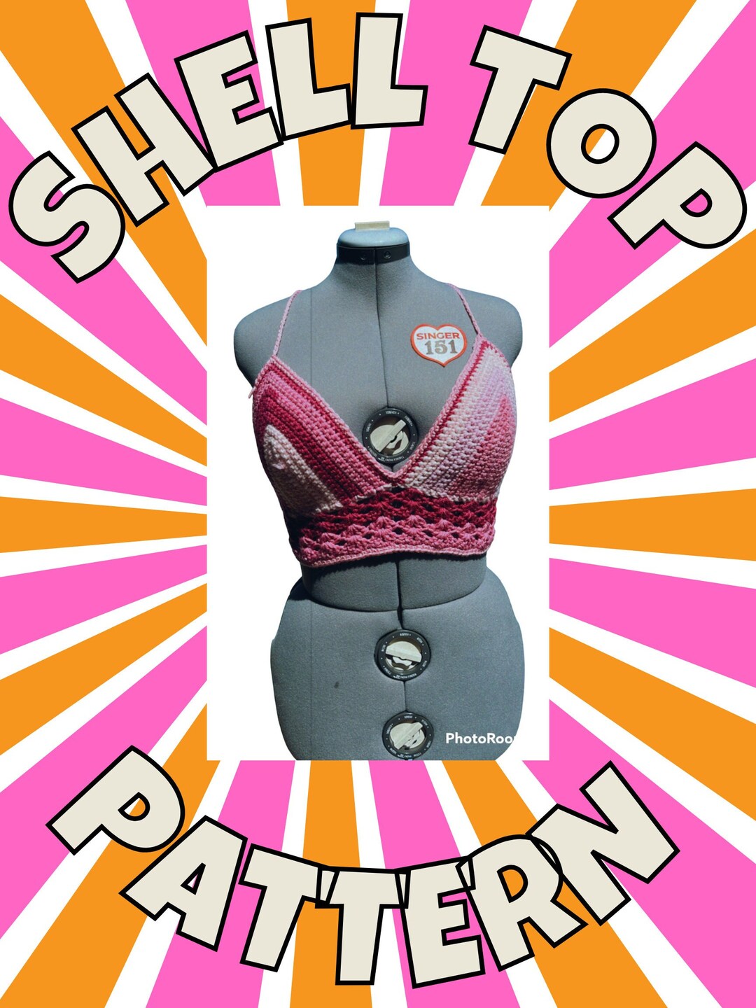 Shell Top Pattern | Crochet Pattern | Tutorial | Crochet - Etsy