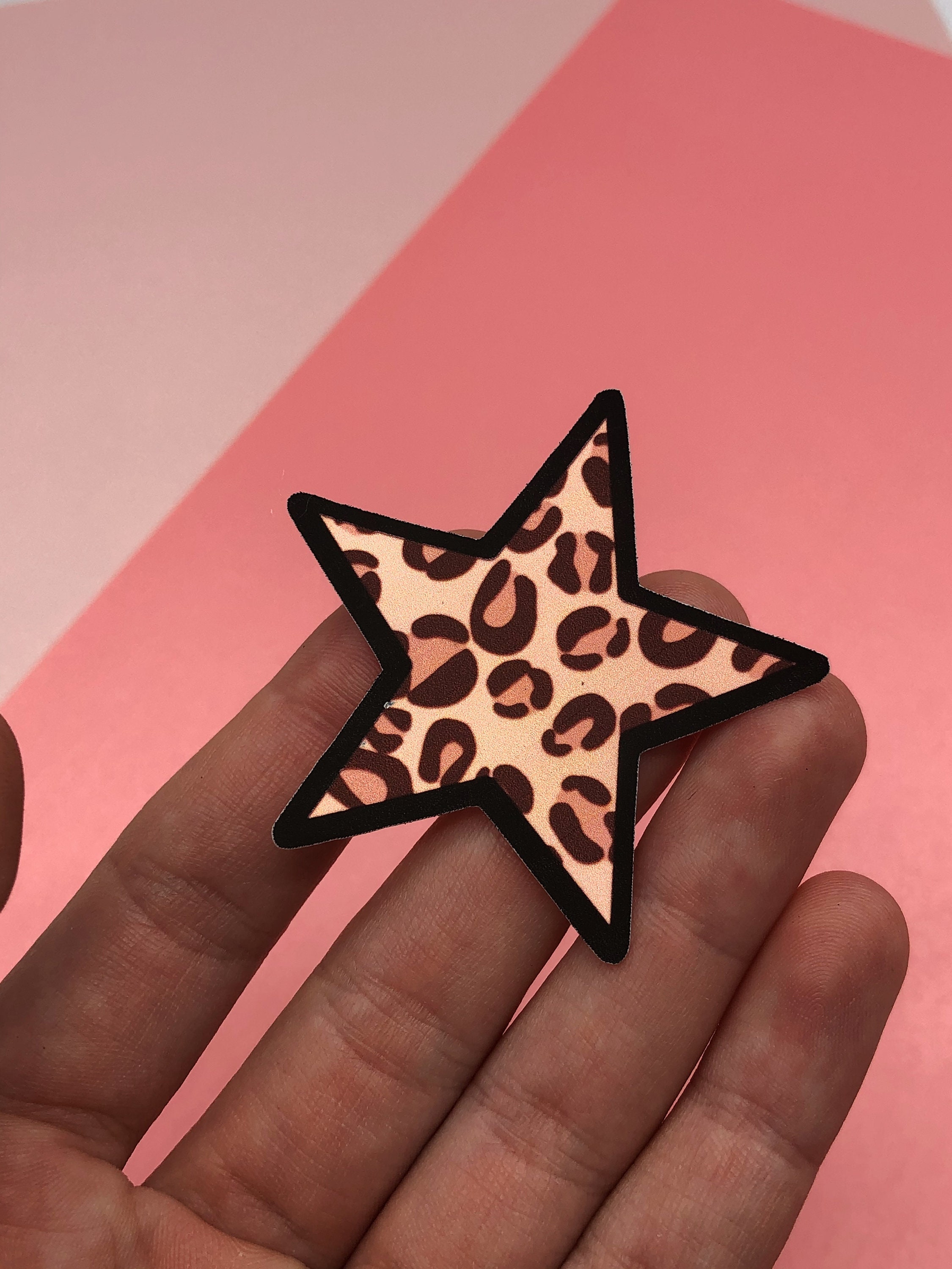 Cheetah Print Waterproof Sticker - Etsy
