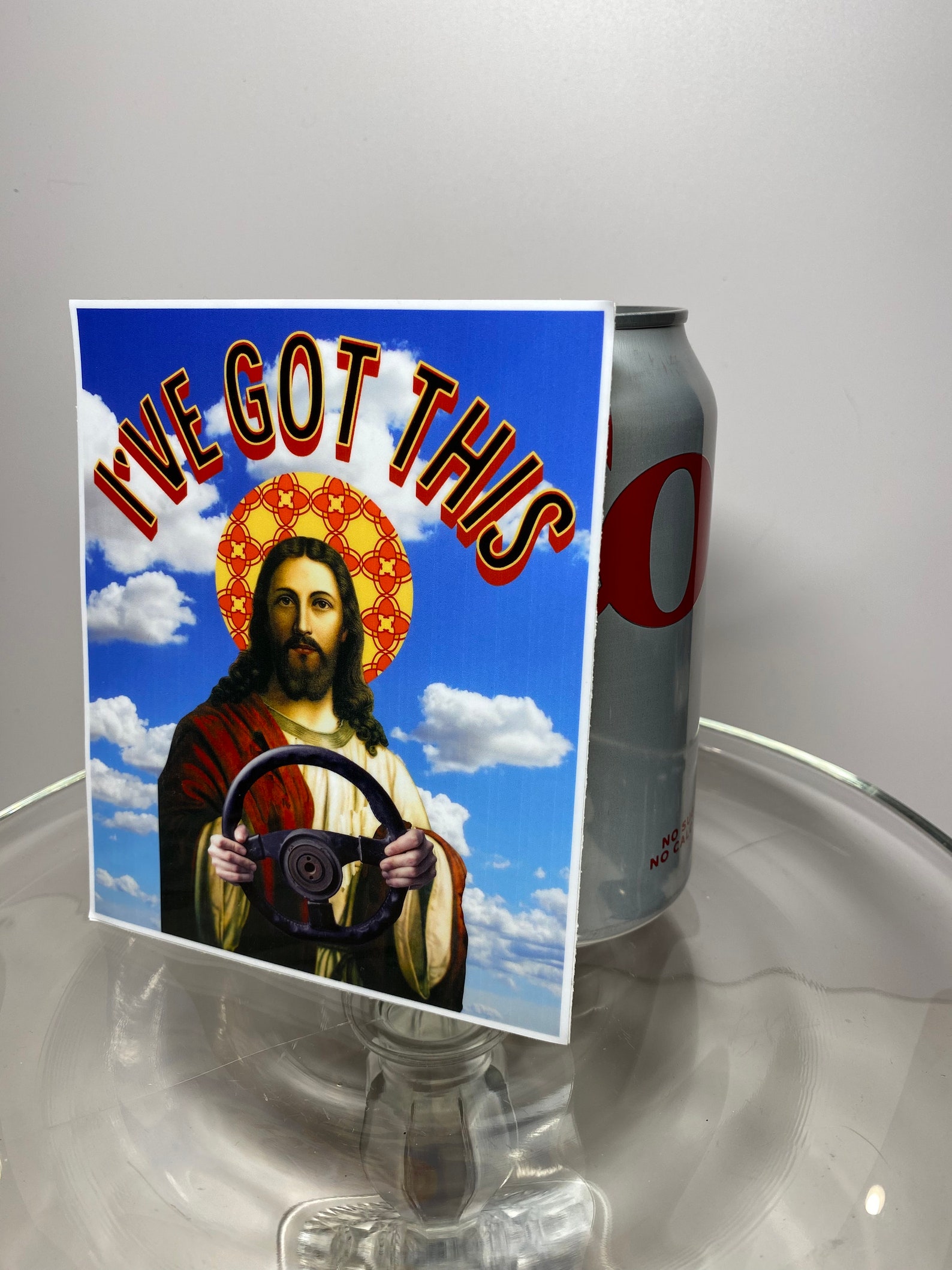 Jesus Take the Wheel Sticker, Jesus Sticker, Christian Laptop Sticker ...