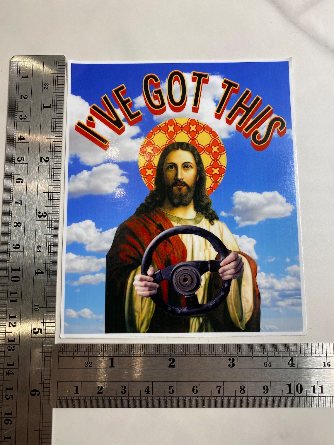 Jesus Take the Wheel Sticker Jesus Sticker Christian Laptop - Etsy
