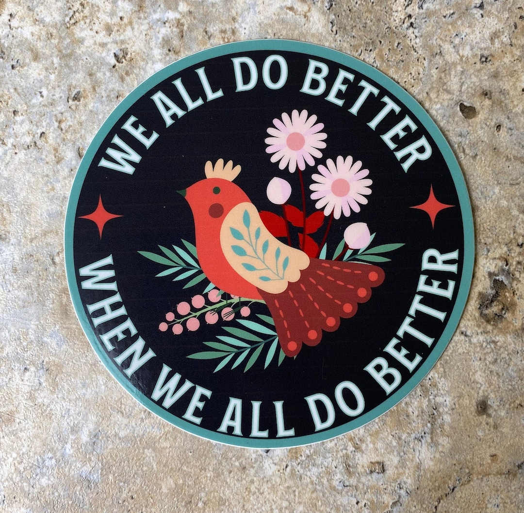 Liberal Sticker, Democrat, Positive Message Stickers, MacBook Stickers ...