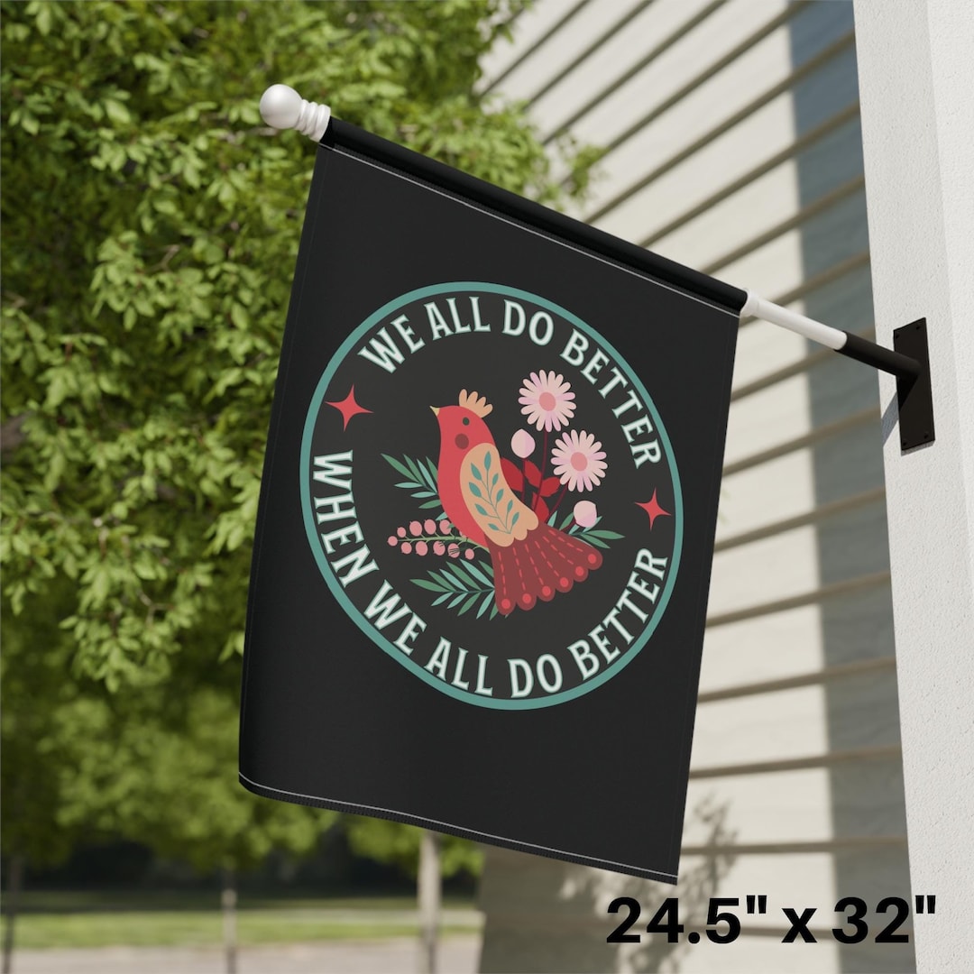 Liberal Yard Signs, Anti MAGA Garden Banner, Anti Fascist Garden Decor ...