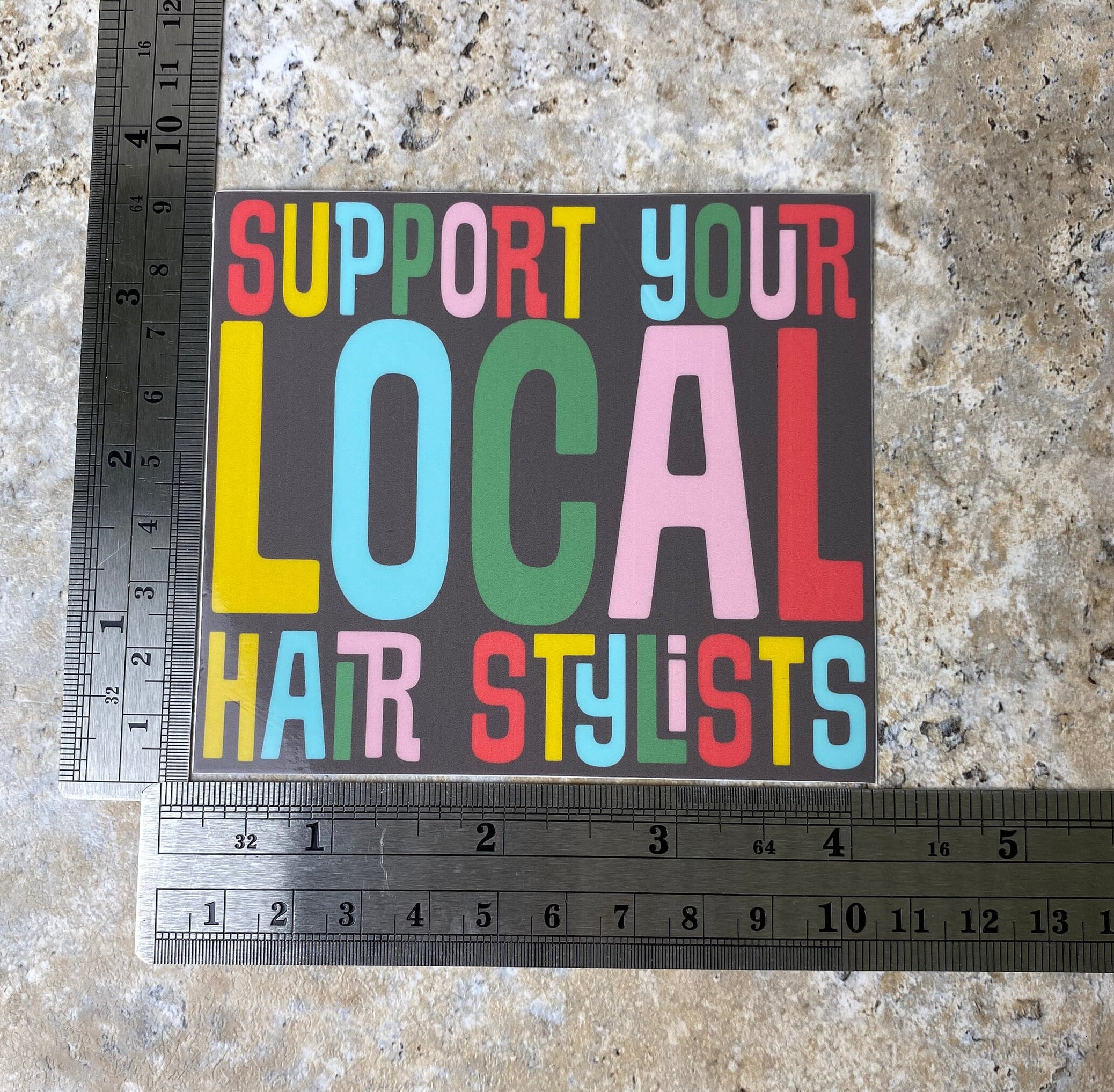 Hair Stylist Sticker Hair Stylist Gift Water Bottle - Etsy