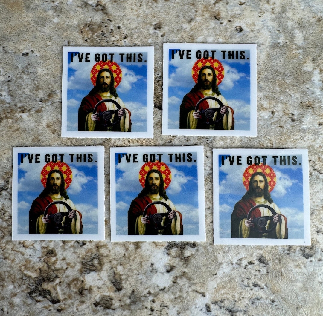 Jesus Take the Wheel Sticker Pack, Jesus Stickers, Christian Stickers ...