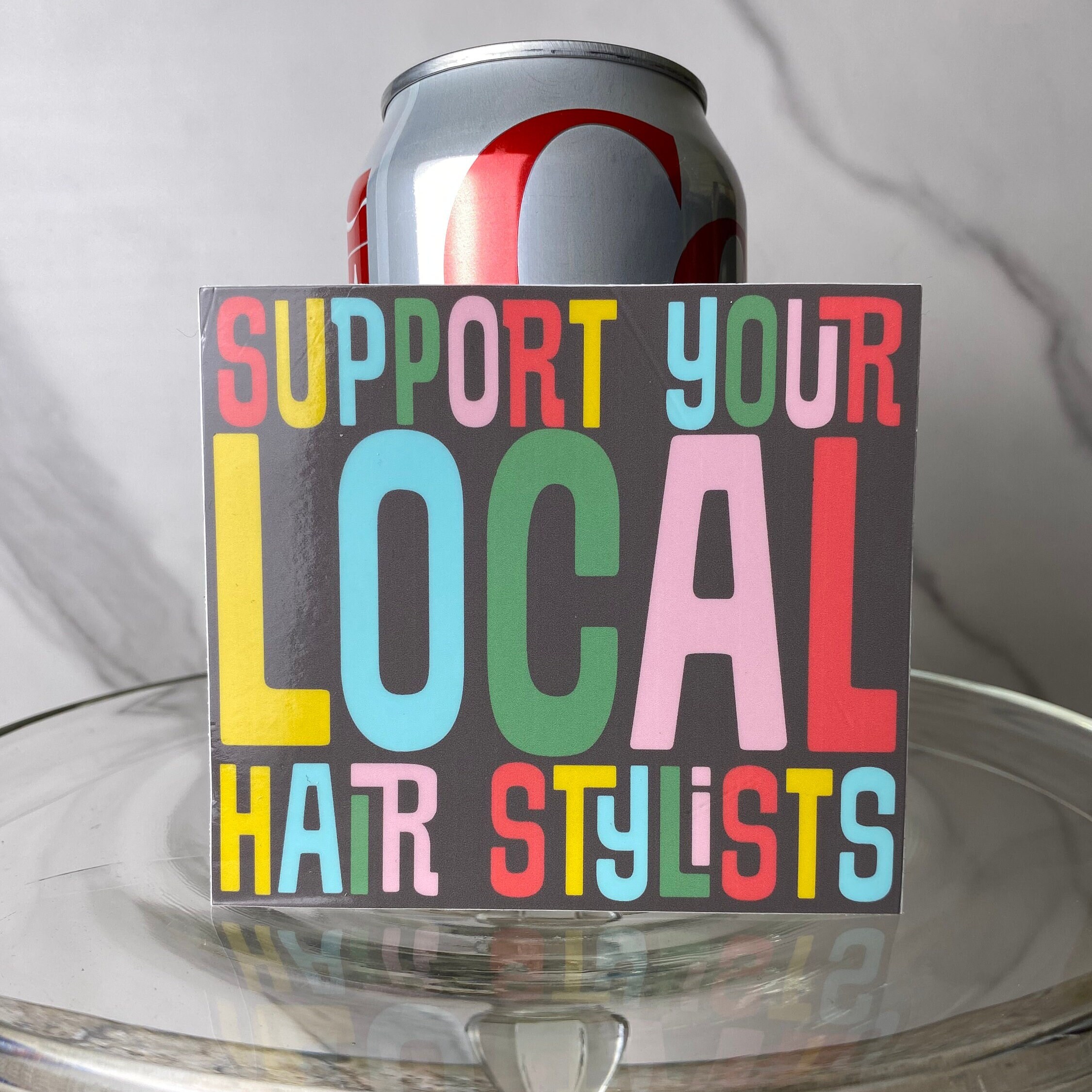 Hair Stylist Sticker Hair Stylist Gift Water Bottle - Etsy