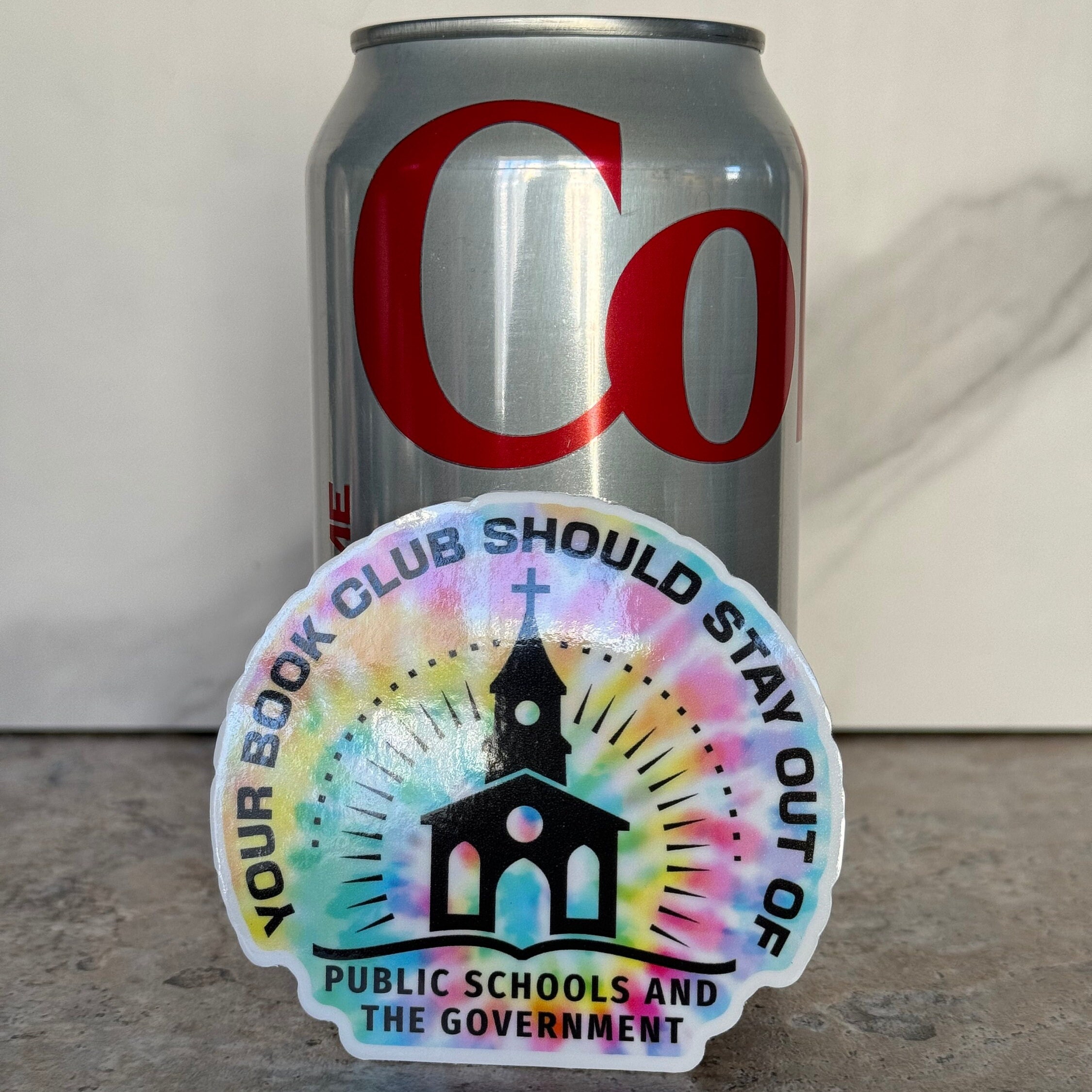 Anti Christian Nationalism Sticker, Laptop Decal, Pro Choice, Gay ...