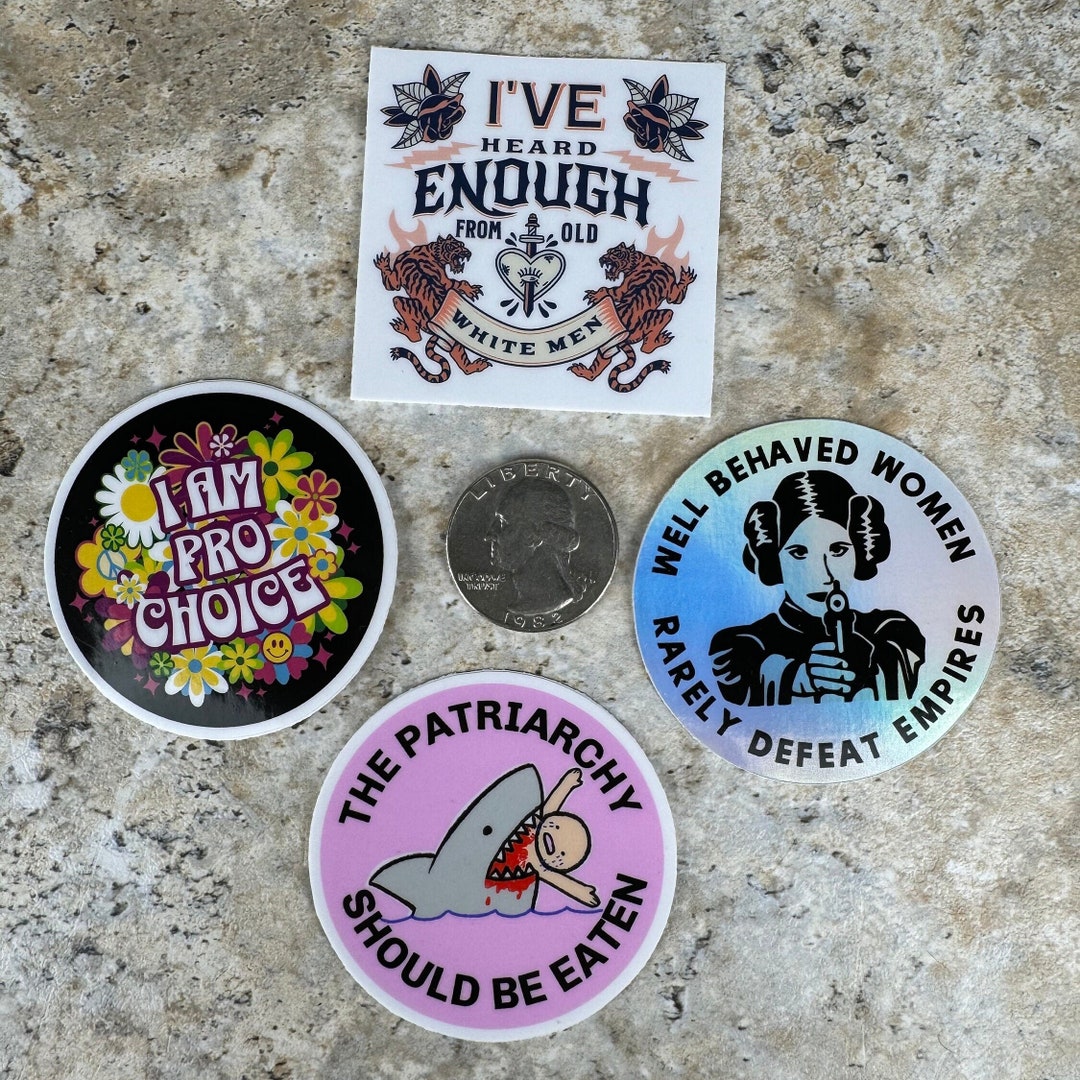 Feminist Stickers, Feminism Stickers Multi Pack, Laptop Sticker ...