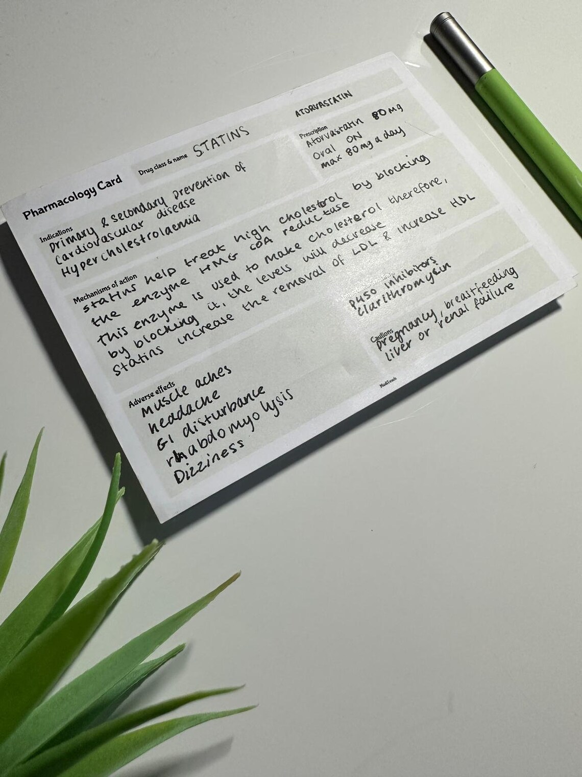 ULTIMATE Medical/nursing School Notepad Bundle - Revision, History ...