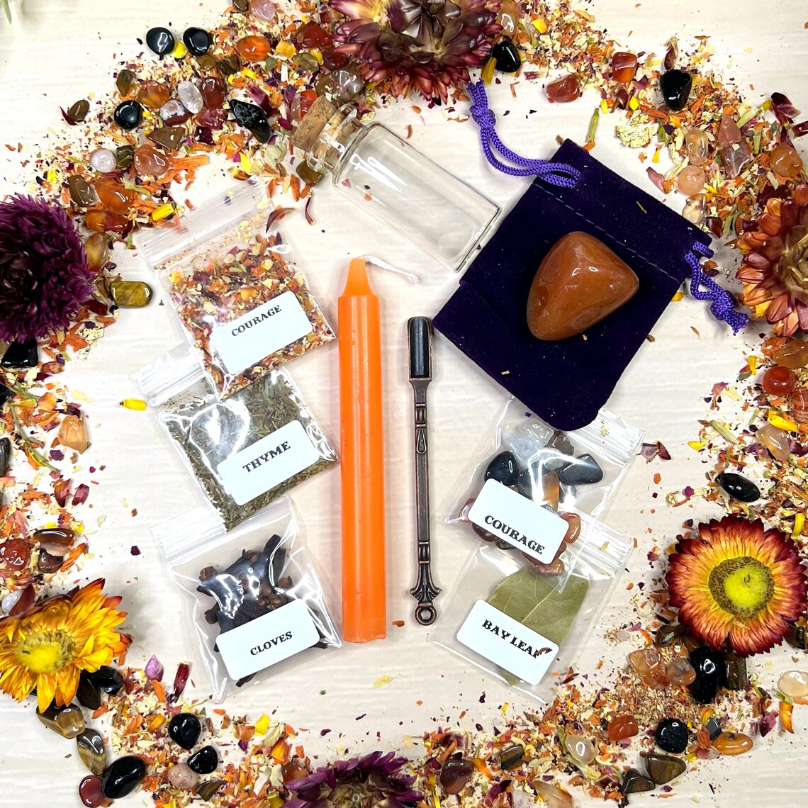 DIY Spell Jar Kit for Ritual Manifestation and Intention - Etsy