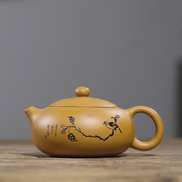 Yellow Teapot - Etsy